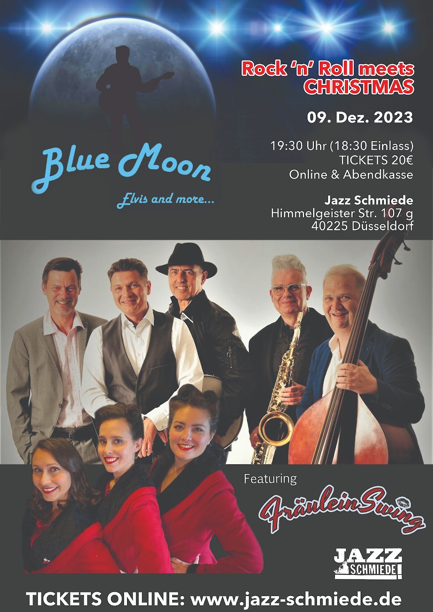 Fräulein Swing & Blue Moon – Jazz-Schmiede Düsseldorf